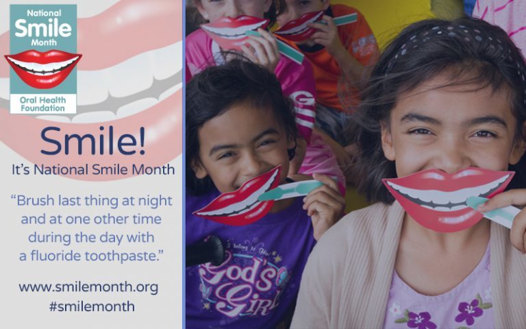 A healthy word – the return of National Smile Month – Dentistry Online