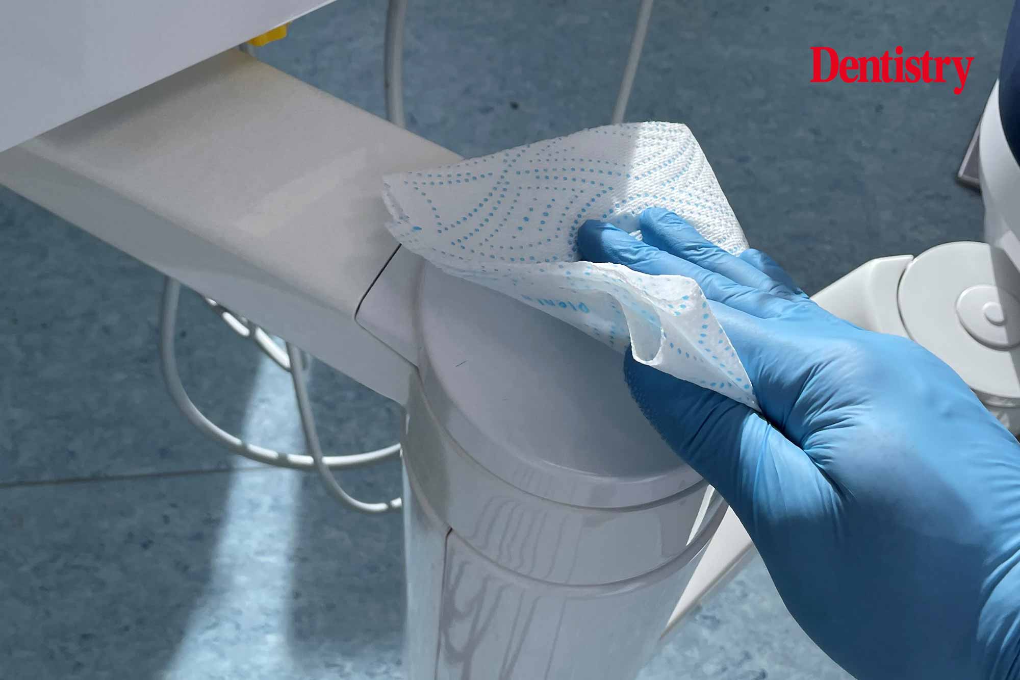 Live test of Dentaqua hypochlorous acid disinfection system - Dentistry