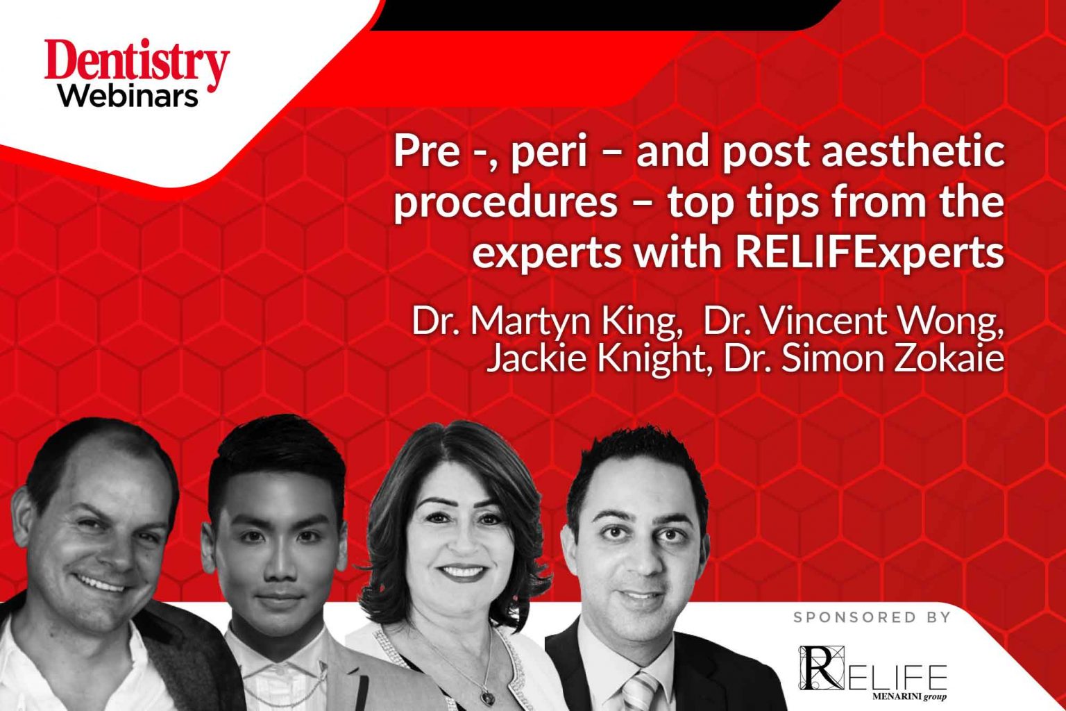 Pre, peri and post aesthetic procedures - Dentistry