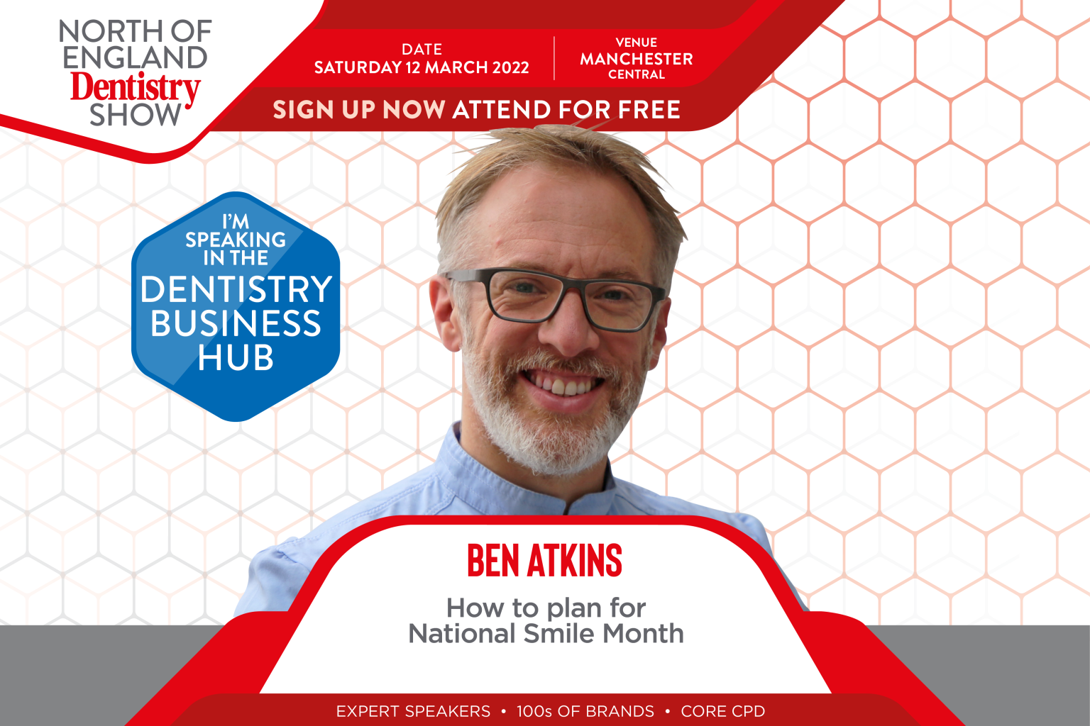 Ben Atkins to speak at the North of England Dentistry Show – Dentistry
