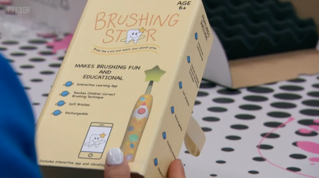 The Apprentice – contestants tasked with designing toothbrush – Dentistry