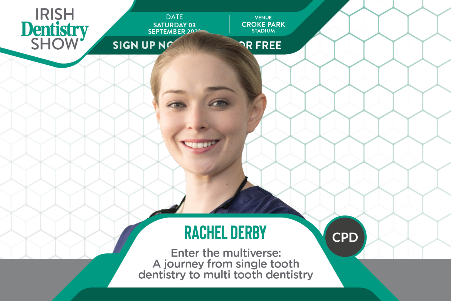 Irish Dentistry Show – don't miss award-winning Rachel Derby - Dentistry
