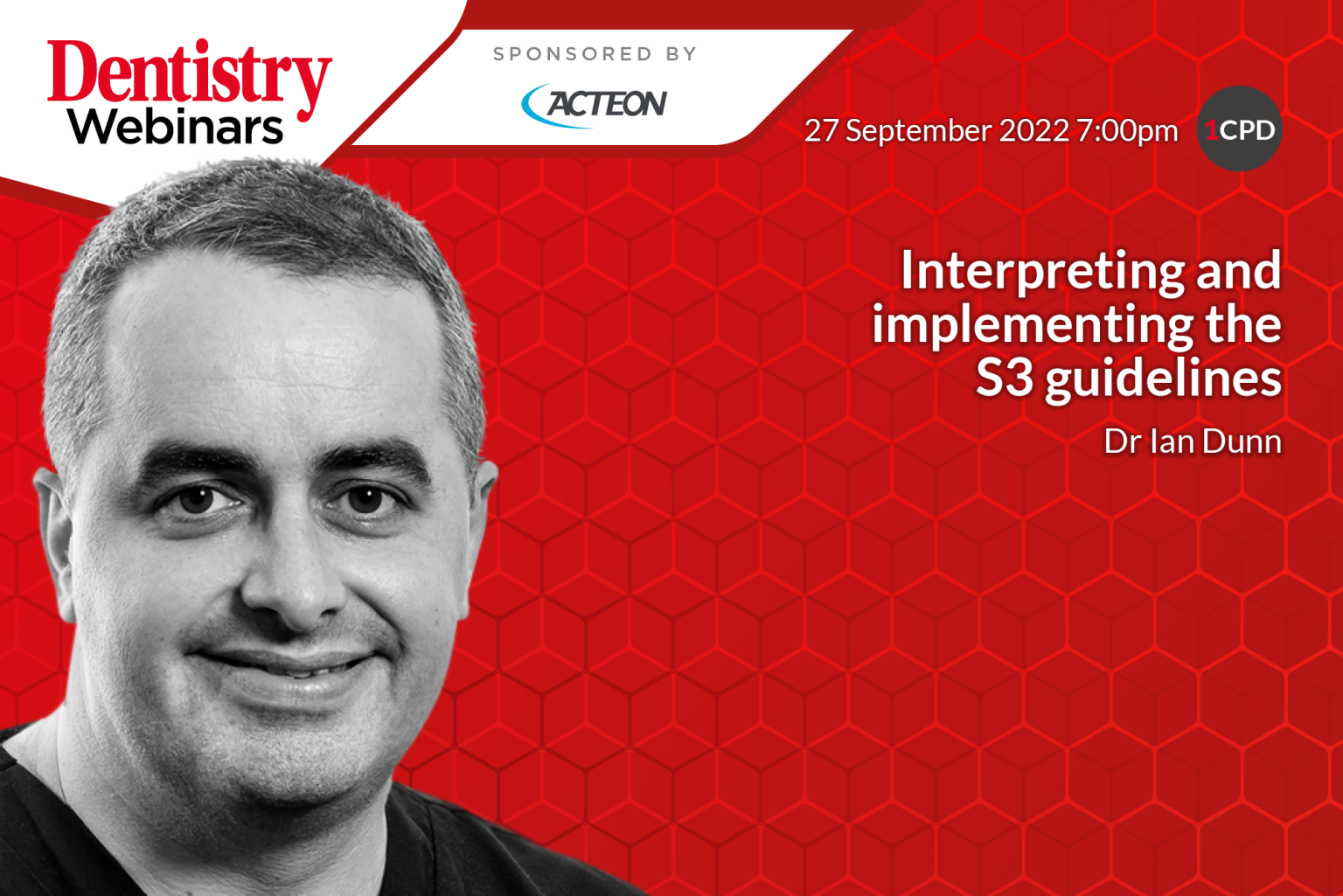 Interpreting and implementing the S3 guidelines - Dentistry