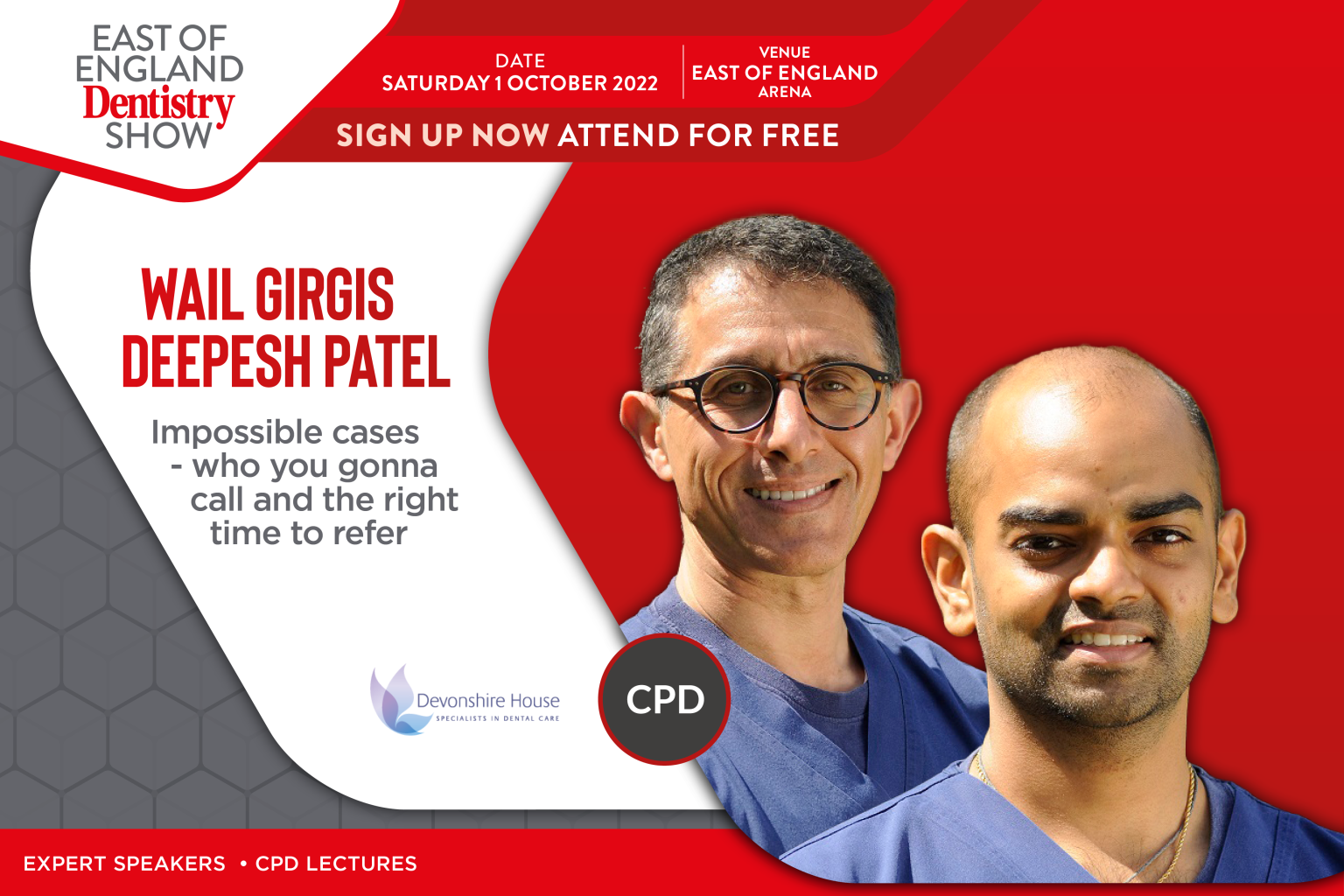 Wail Girgis and Deepesh Patel on impossible cases - Dentistry