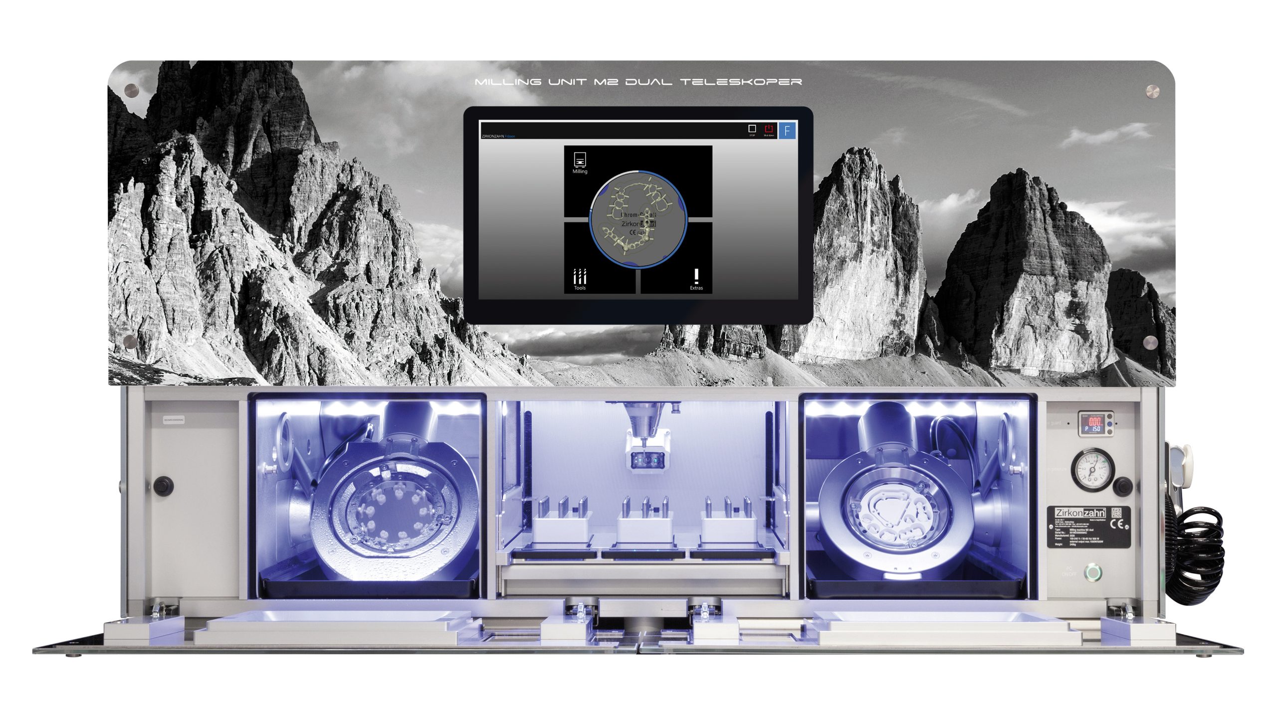 Zirkonzahn's new open-data milling units - Dentistry