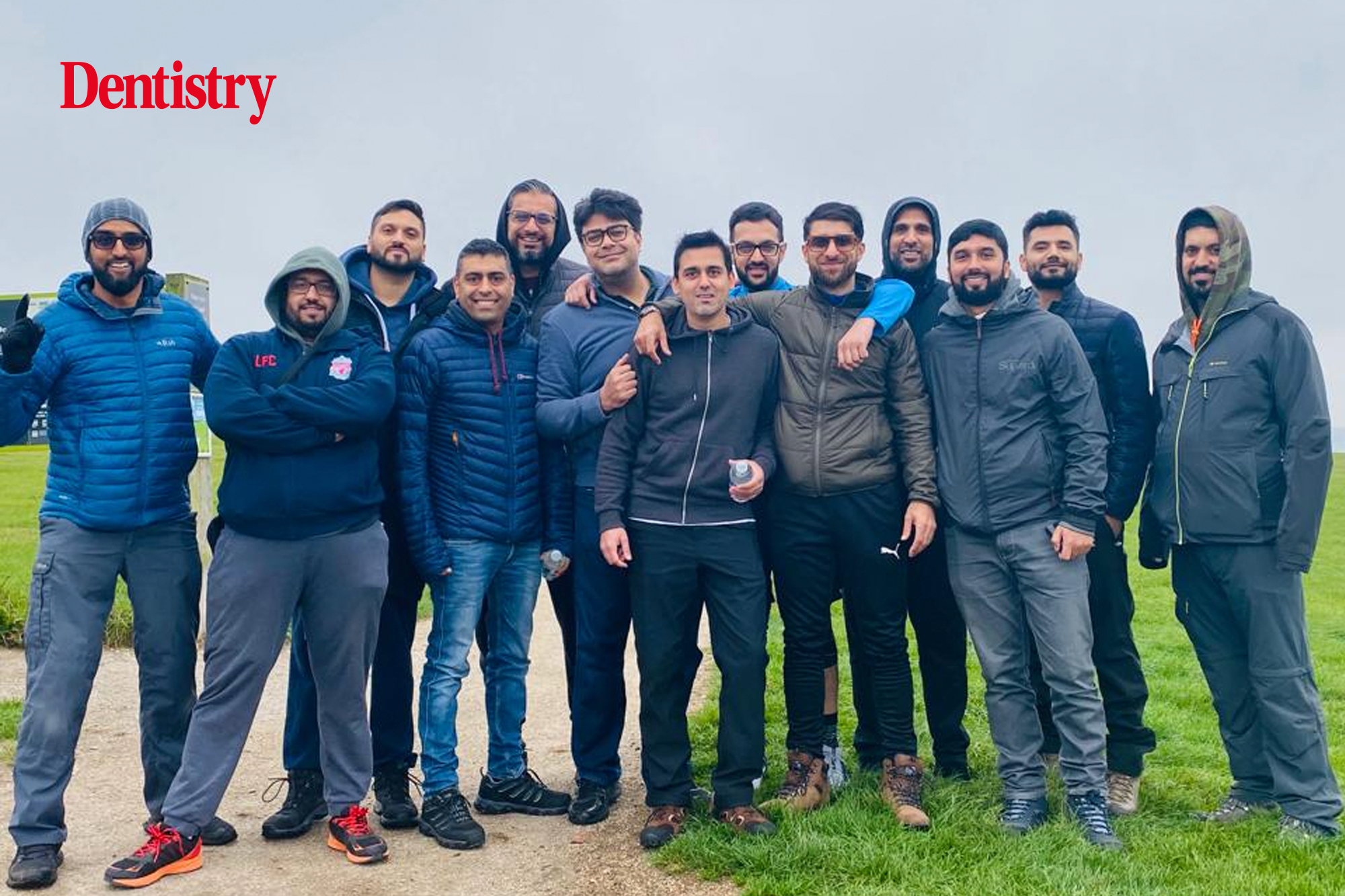 Great heights: dentists climb for charity - Dentistry