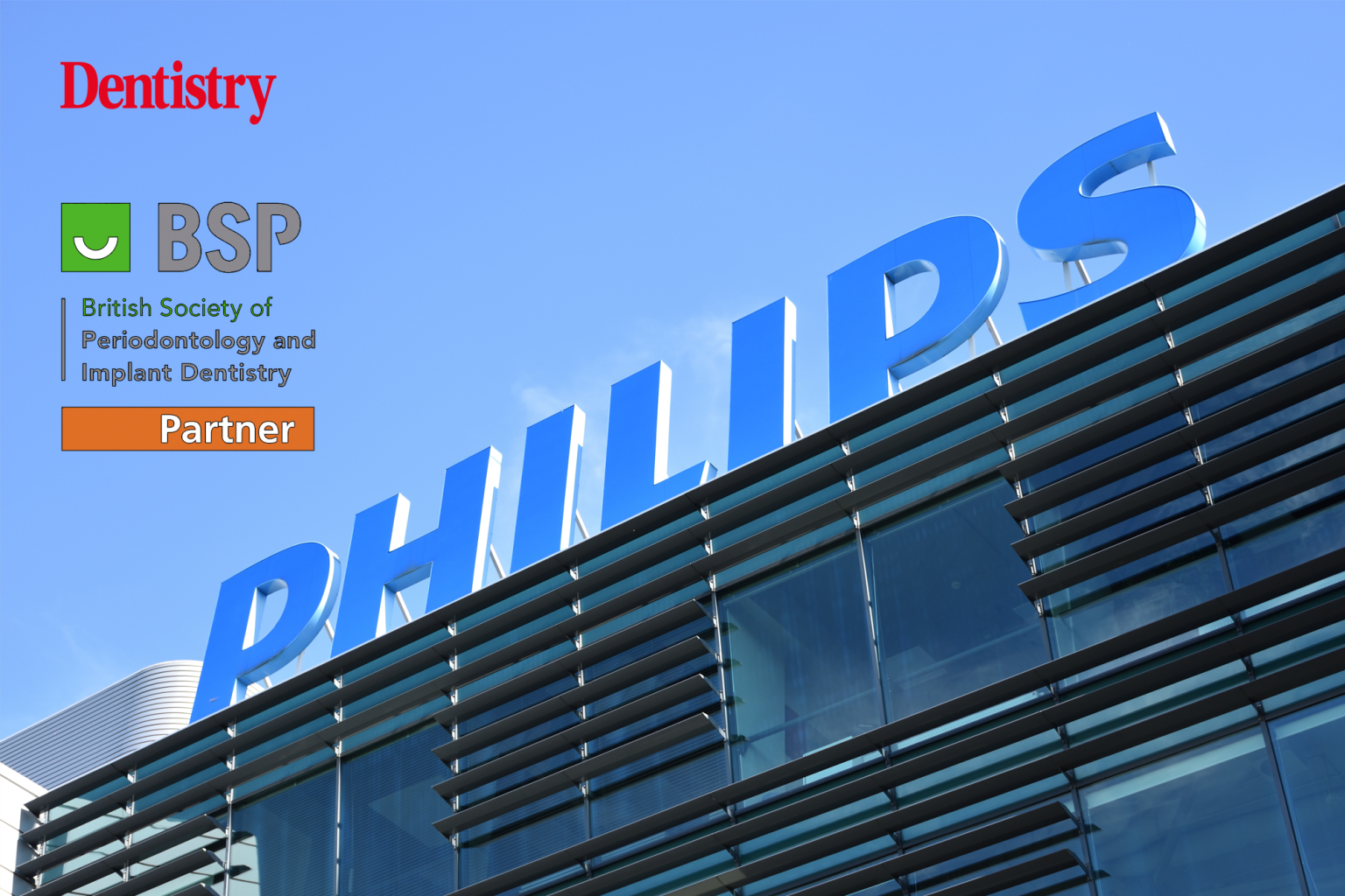 Philips becomes a partner sponsor of the BSP - Dentistry