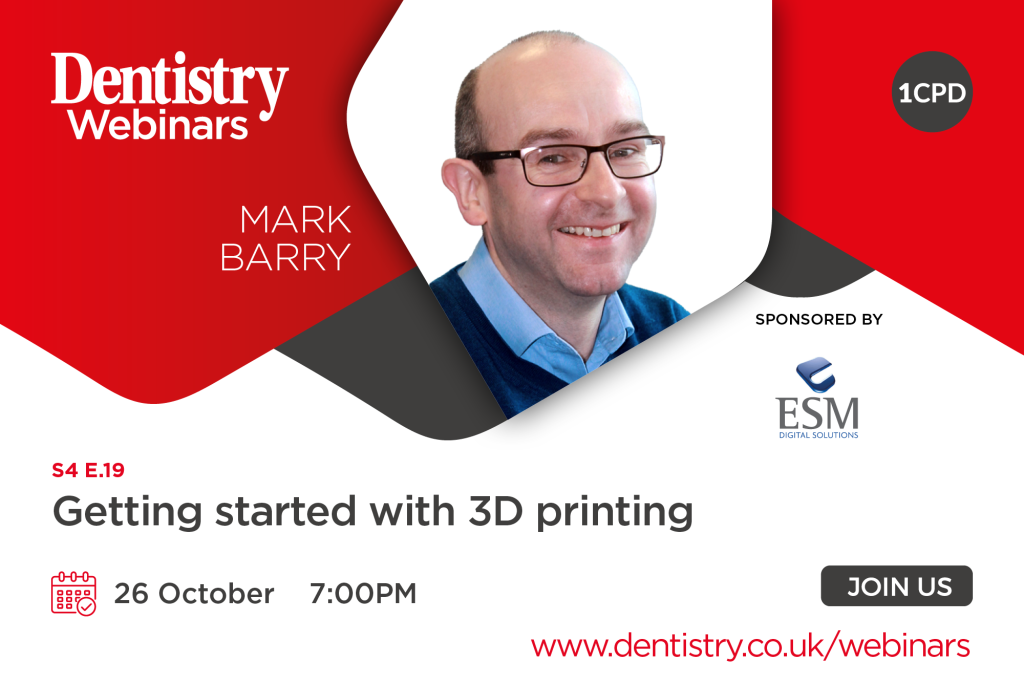 Getting started with 3D printing - Dentistry