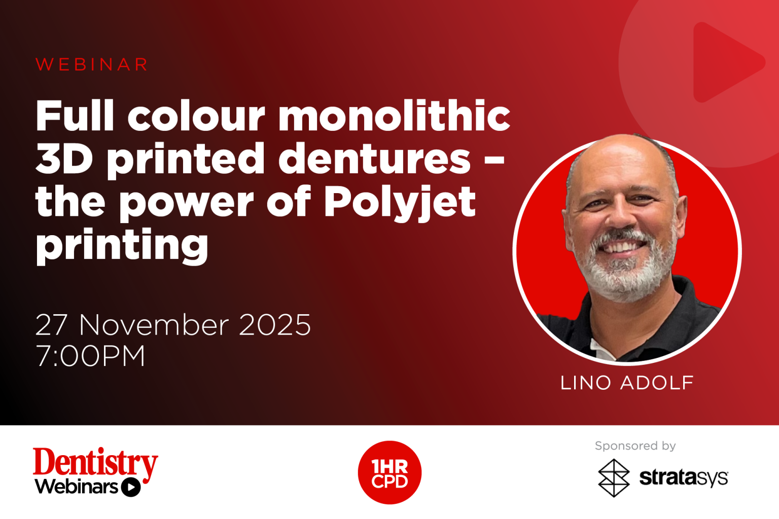 Full colour monolithic 3D printed dentures – the power of Polyjet ...