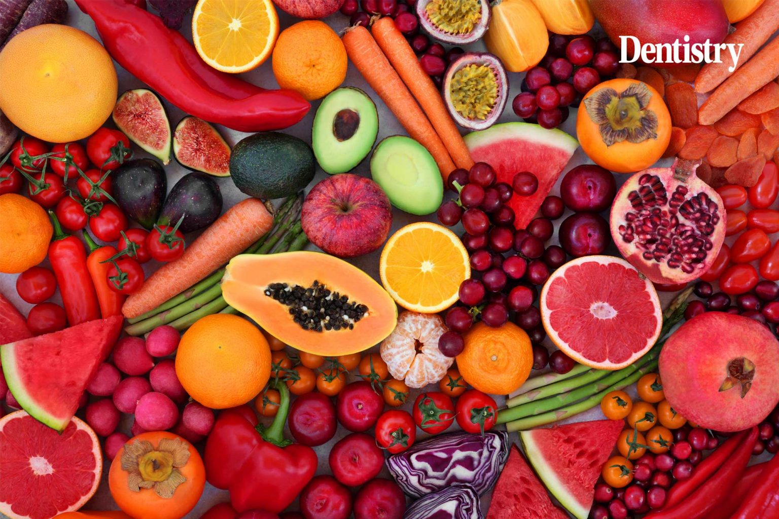 Low intake of red fruits linked to greater gum disease risk - Dentistry